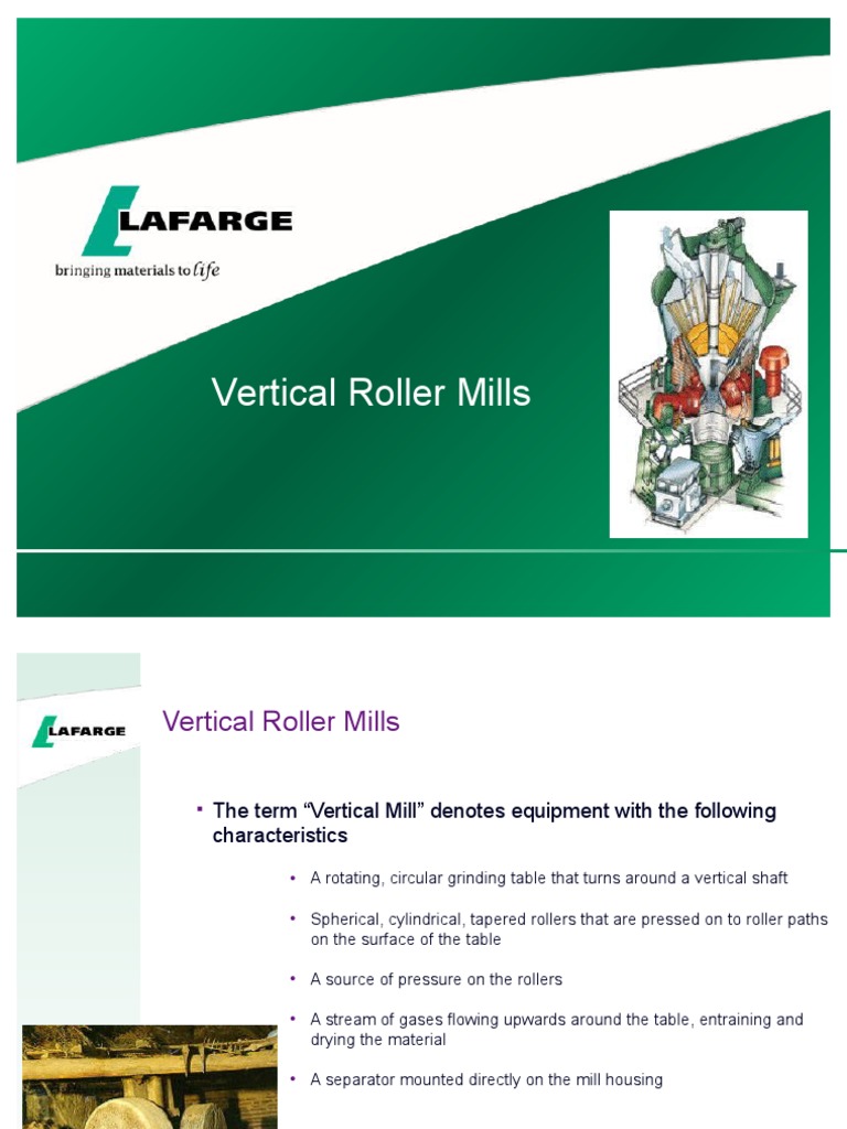 Vertical Mills 2008 - V2-0 | PDF | Mill (Grinding) | Gases