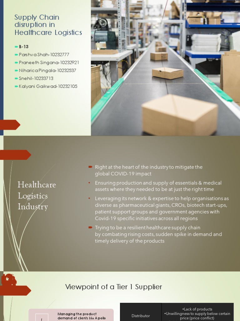 (Corr) B13 - Operations Management - Assignment 1 - Supply Chain Disruption | PDF | Supply Chain ...