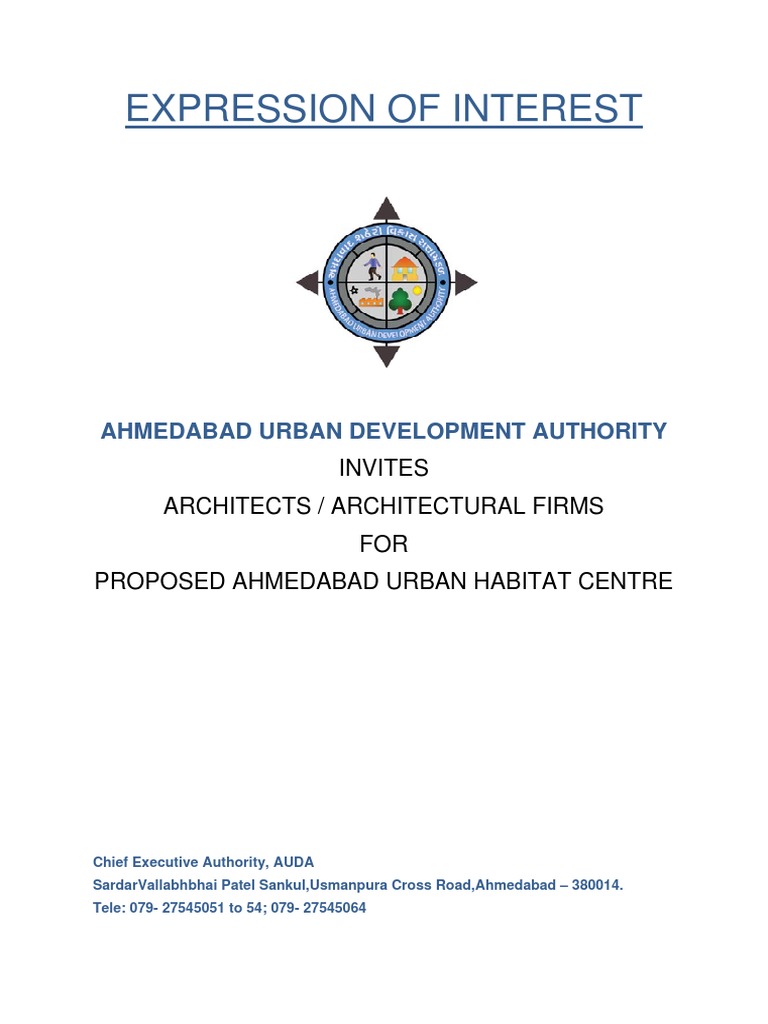 AUDA EOI Document Date Extend | PDF | Design | Gujarat