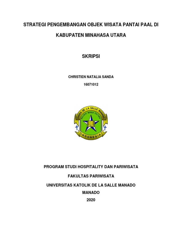 COVER-DAFTAR ISI ChristienSanda | PDF | Swot Analysis | Economies