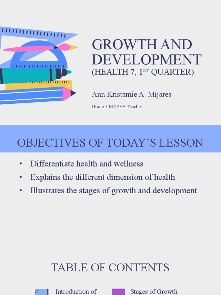 Growth and Development | PDF | Adolescence | Behavior
