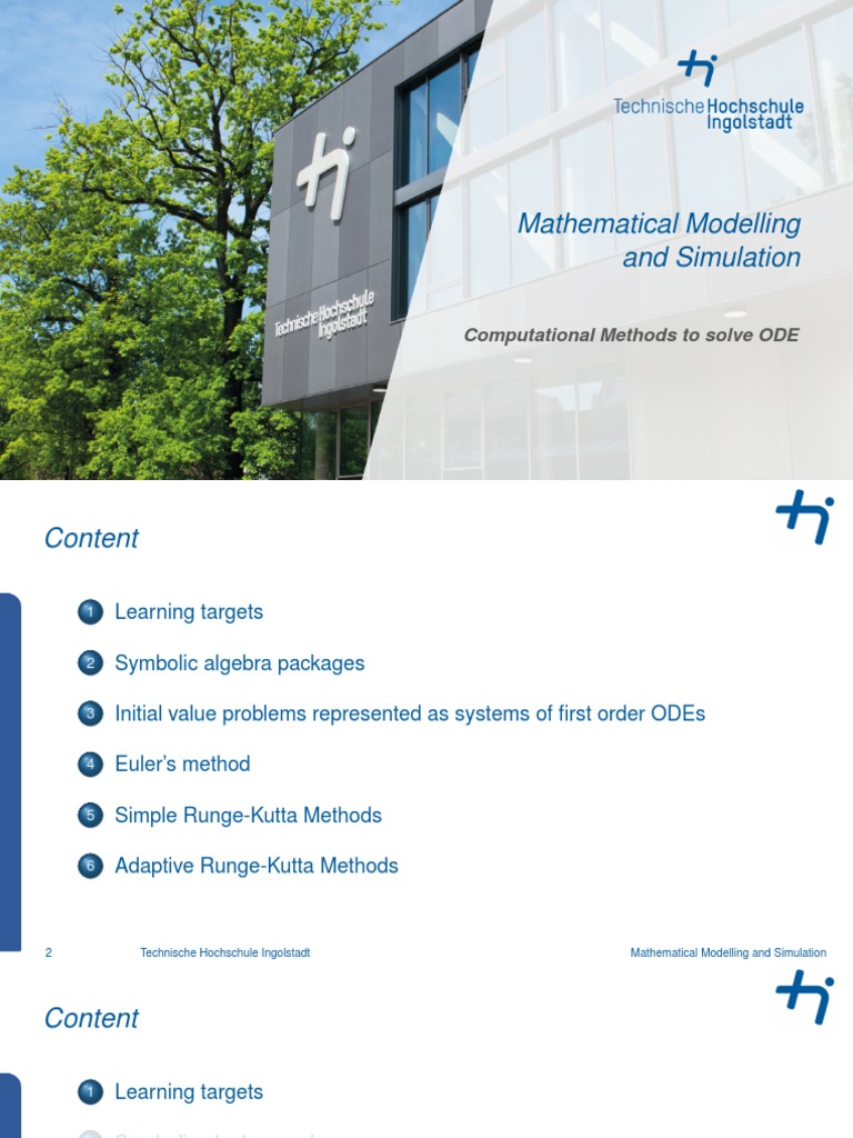 MMS 05 Computational Methods | PDF | Ordinary Differential Equation | Differential Equations