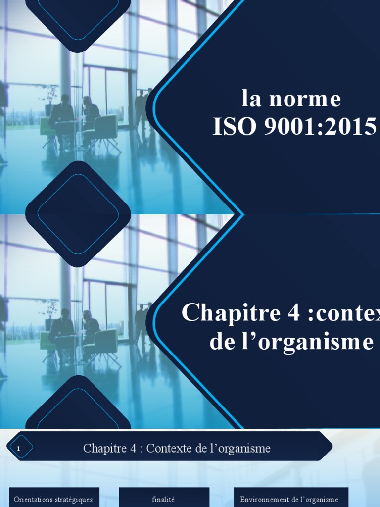 La Norme 9001 | PDF | Système de management de la qualité | Management ...
