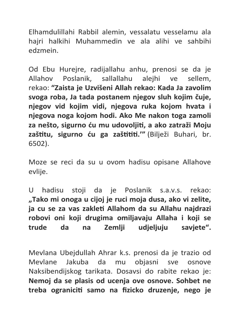 Elhamdulillahi Rabbil Alemin | PDF