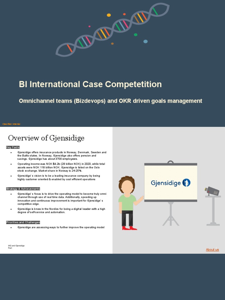 Gjensidige Presentation - International Case Competition | PDF