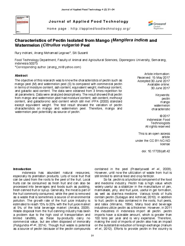 IPPA Specifications | PDF | Fruit Preserves | Water