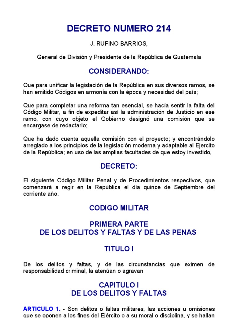 Código Militar | Descargar gratis PDF | Castigos | Derecho penal