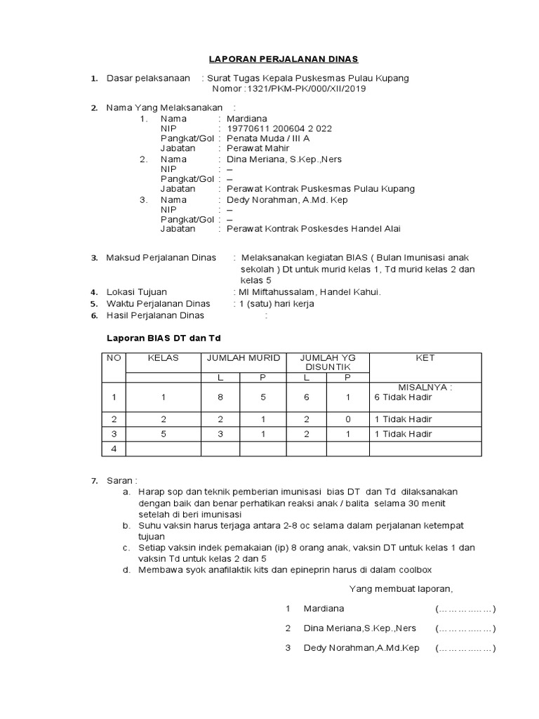 Contoh LPD Bias DT | PDF