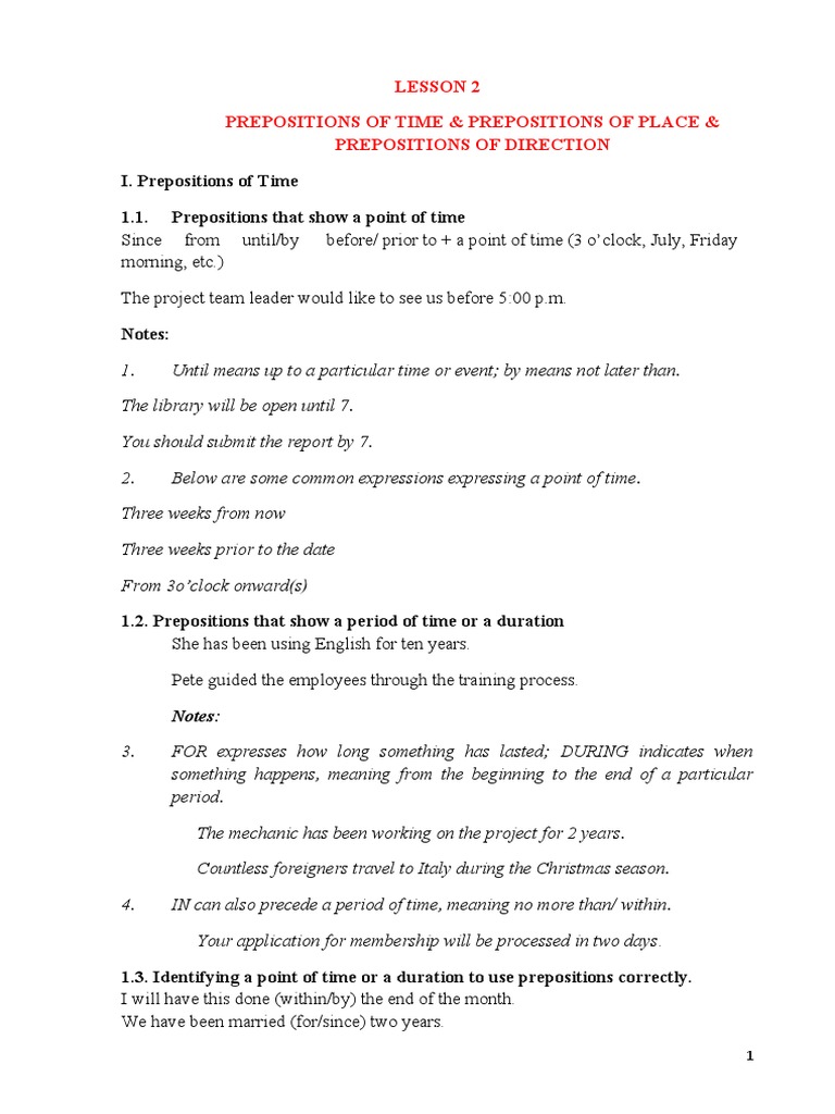 LESSON 2 - Reading Level 4 - KEY | PDF