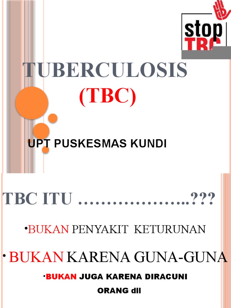 Materi Penyuluhan TB | PDF