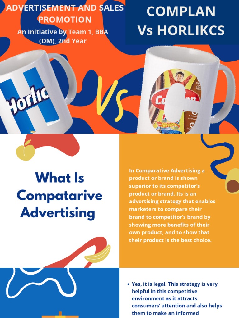Team 1, Comparative Ads | PDF | Brand | Marketing