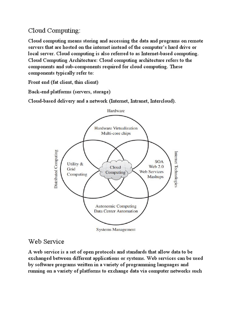 Cloud Computing Notes | PDF | Cloud Computing | Virtualization