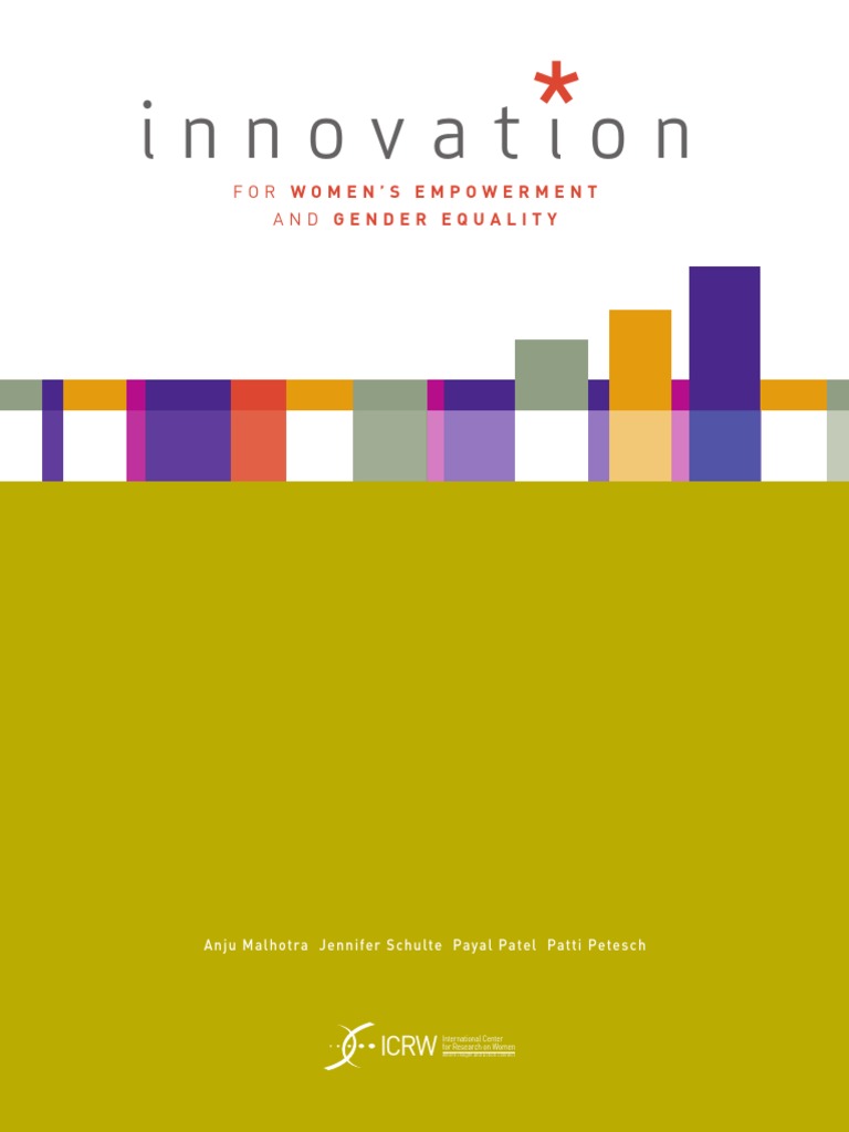 Innovation For Womens Empowerment - 0 | PDF | Empowerment | Innovation