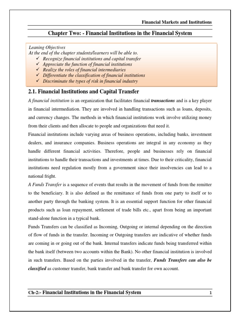 CH 2-FMI Handout | PDF | Insurance | Financial Risk
