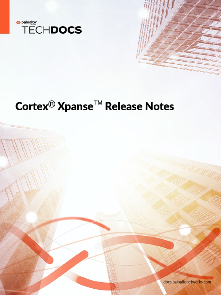 Cortex Xpanse Release Notes | PDF | Software Engineering | Computer Science