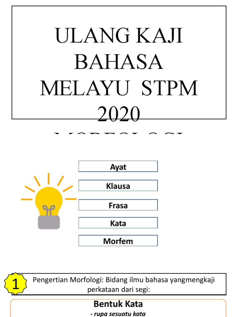 Ulang Kaji STPM p2 2020 | PDF