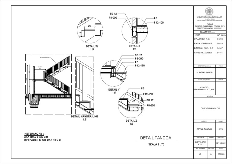 Detail Tangga | PDF