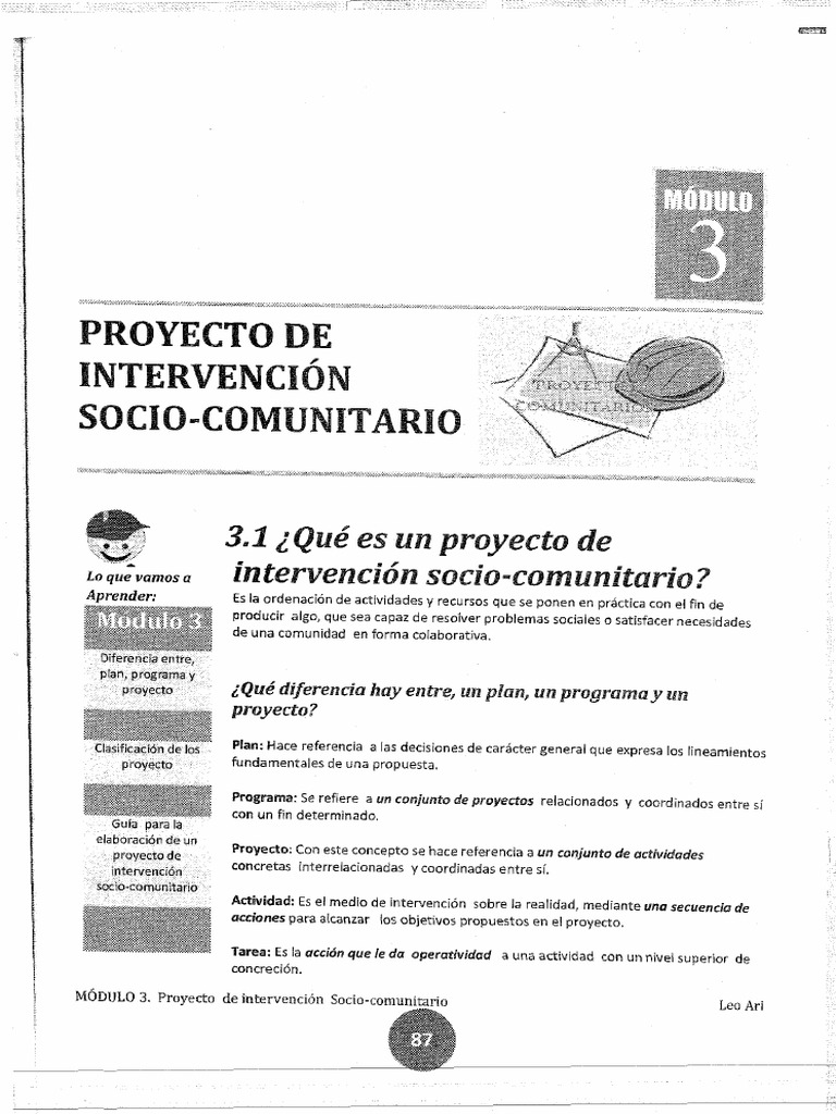 Cuadernillo FVT 2022 - Proyecto Socio Comunitario | PDF
