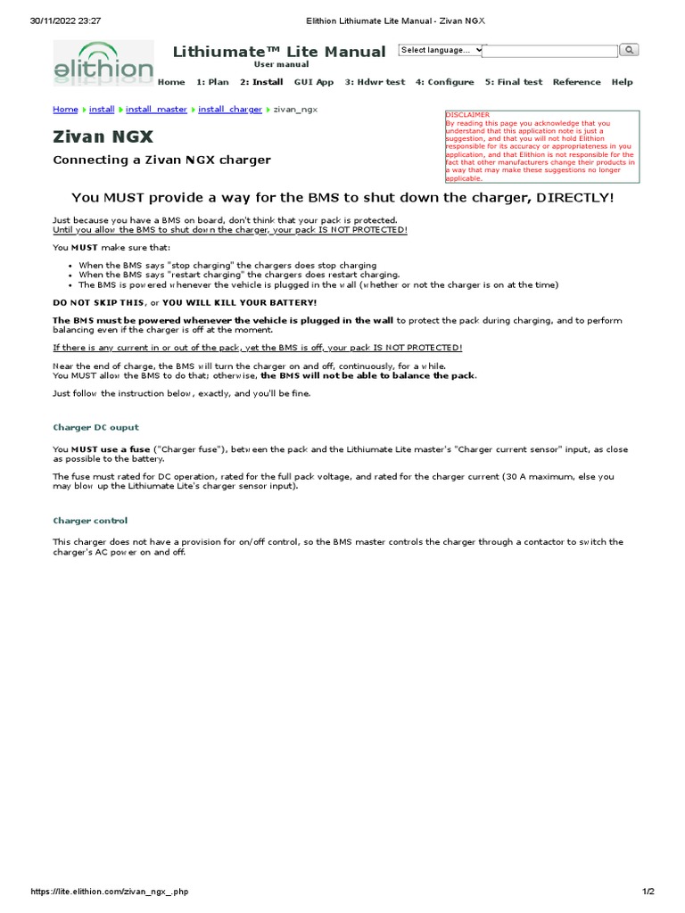 Esquema - Zivan NGX | PDF | Battery Charger | Relay