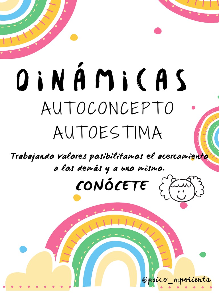 Dinámicas Autoconocimiento y Autoestima | Descargar gratis PDF | Autoestima | Conceptos psicologicos