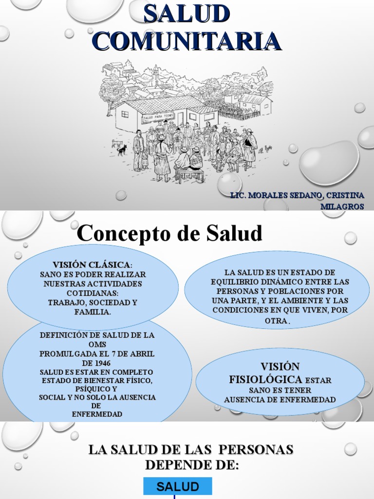 Definición y Ejemplos de Salud Comunitaria | PDF | Asistencia sanitaria ...