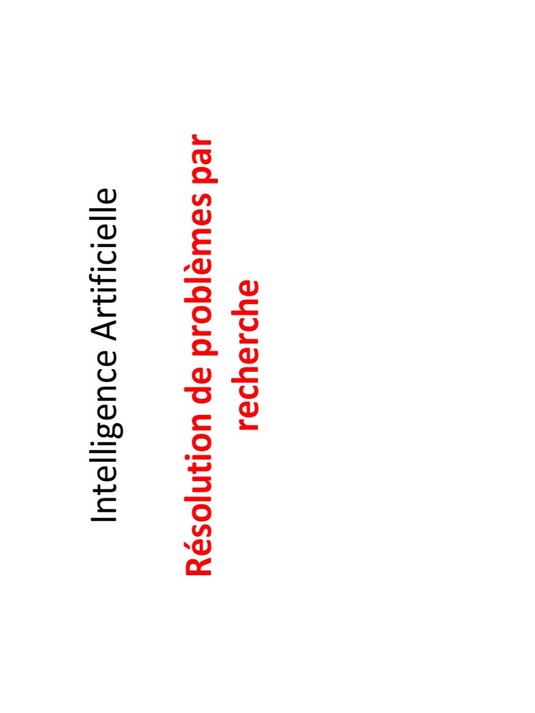 Résolution de problèmes par IA | PDF | Programmation informatique ...