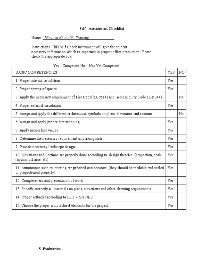Self Assesment Mod 2 | PDF | Educational Assessment | Cognitive Science