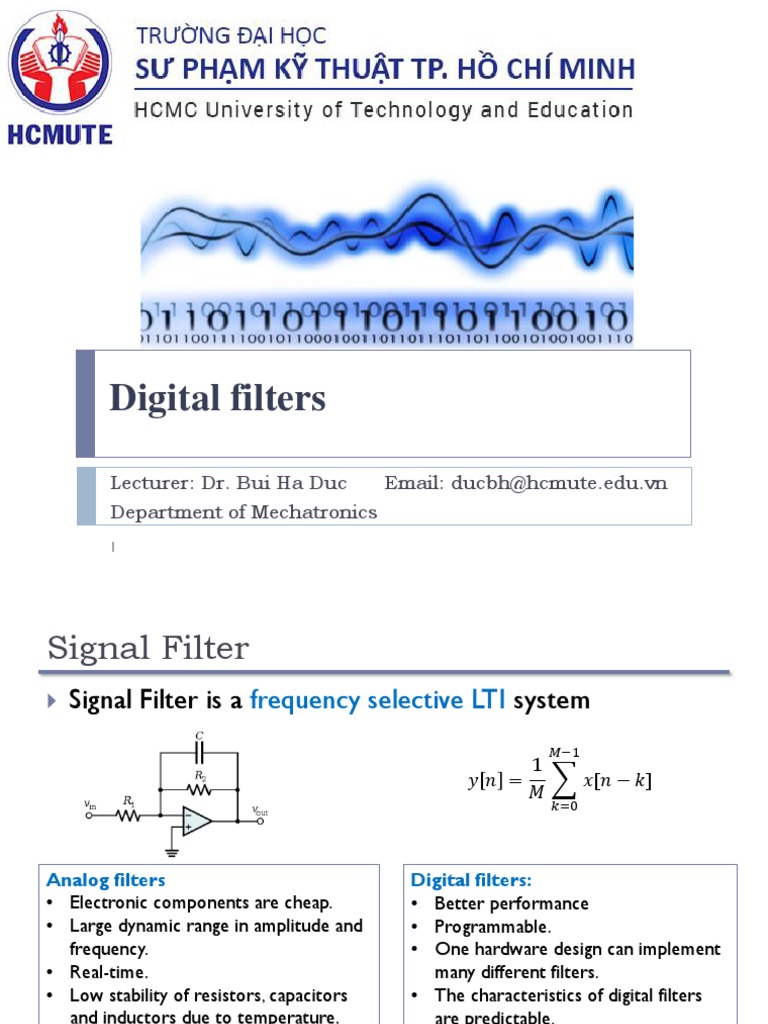 Digital Filters | PDF | Filter (Signal Processing) | Low Pass Filter