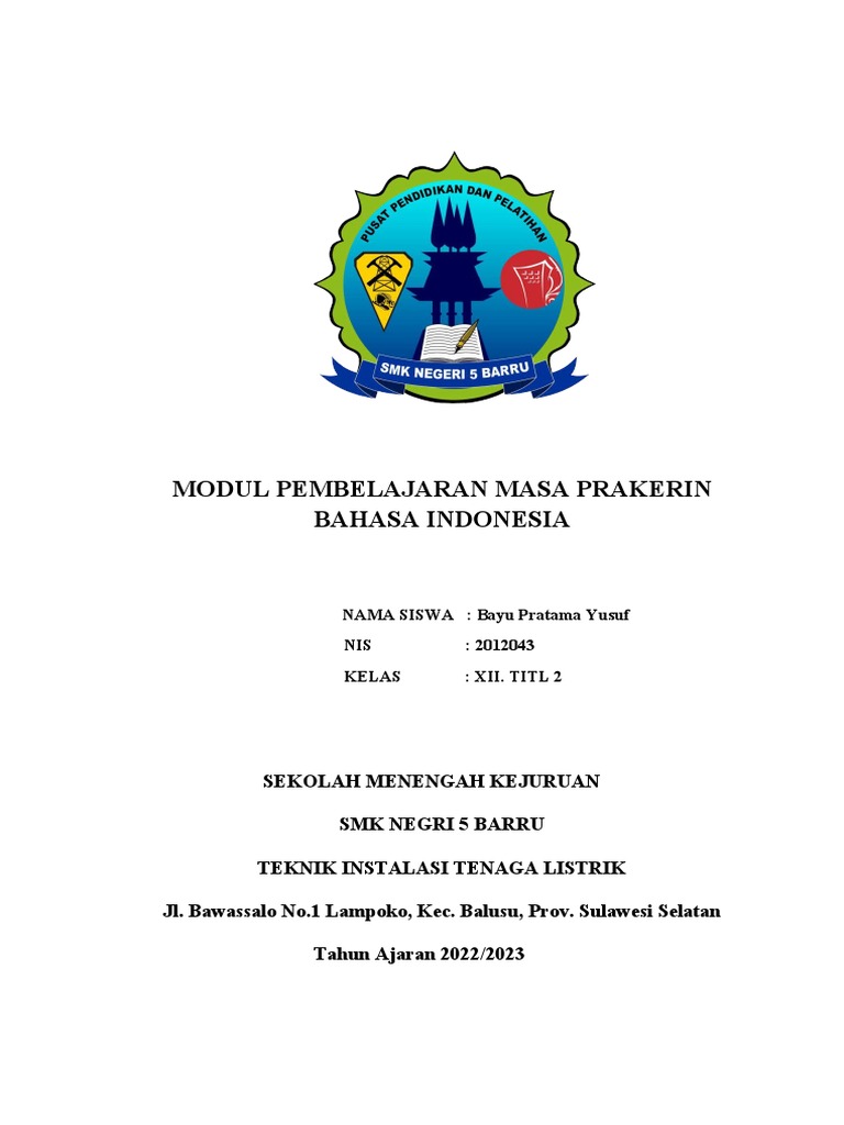 Modul Bindo Kelas Xii 2022 | PDF