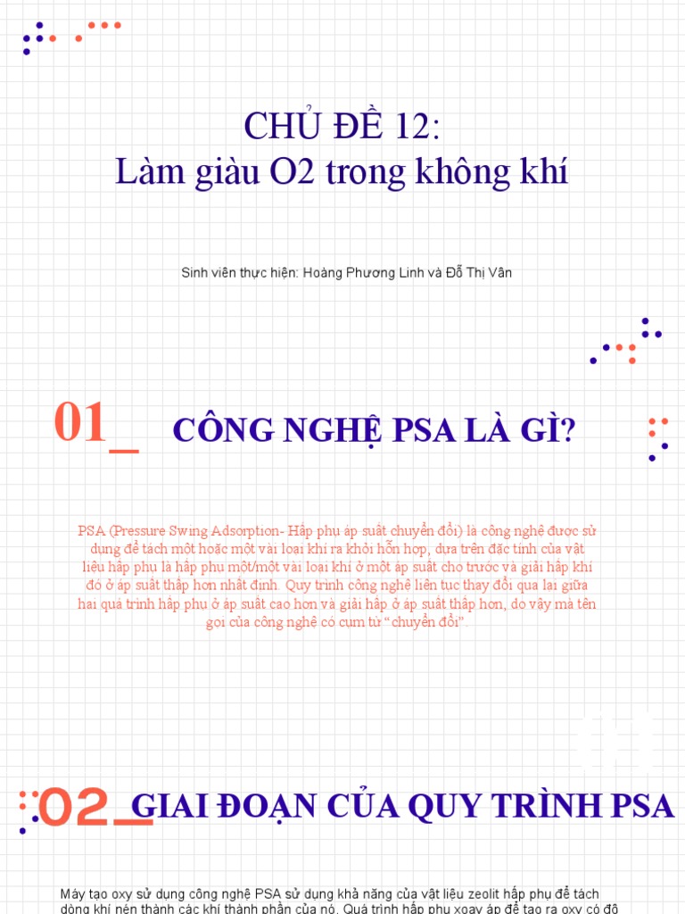 Nhóm 12 - Làm Giàu O2 Trong Không Khí | PDF