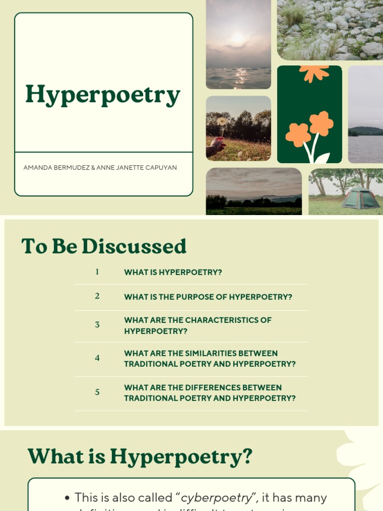 Hyperpoetry - Bermudez & Capuyan | PDF