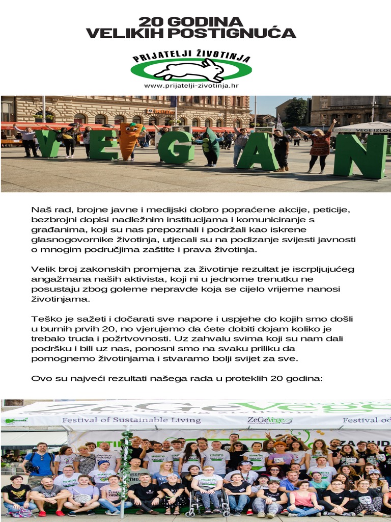 20 Godina Velikih Postignuca | PDF