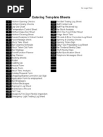 Niteshift Stewarding Check List | PDF | Kitchen | Tools