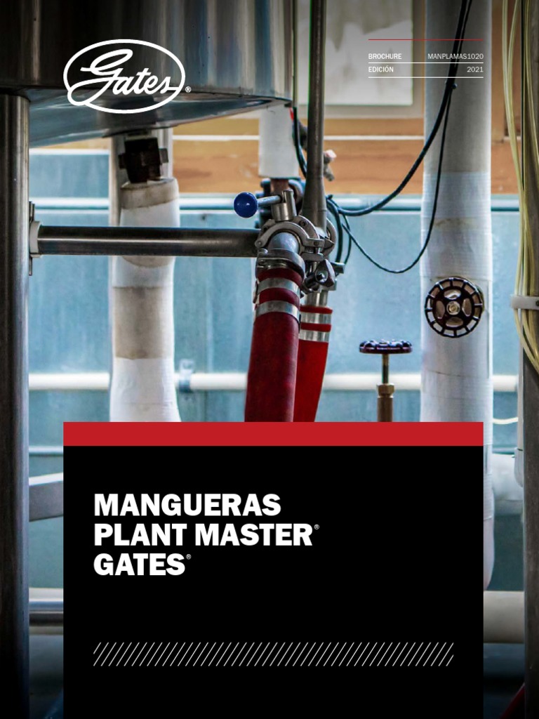 MANGUERAS PLANT MASTER GATES | PDF | Agua | Sustancias químicas