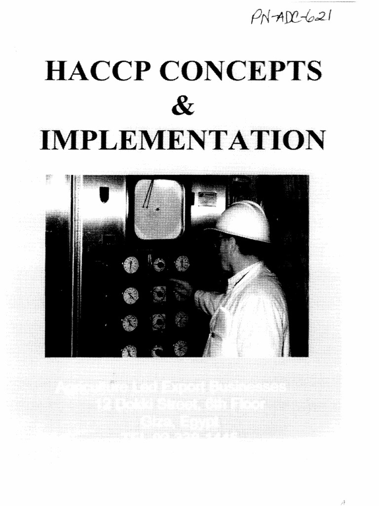 Haccp Concepts Implementation - PDF, 101 MB | PDF | Hazard Analysis And ...