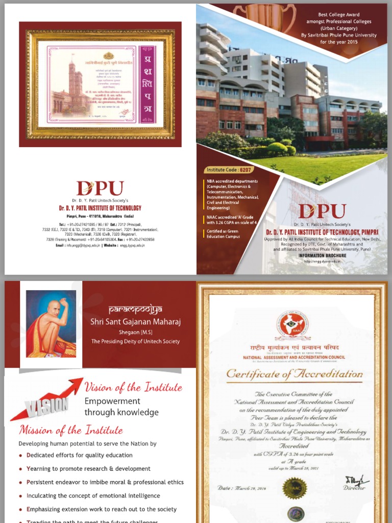 Engineering Brochure 2020 21 | PDF