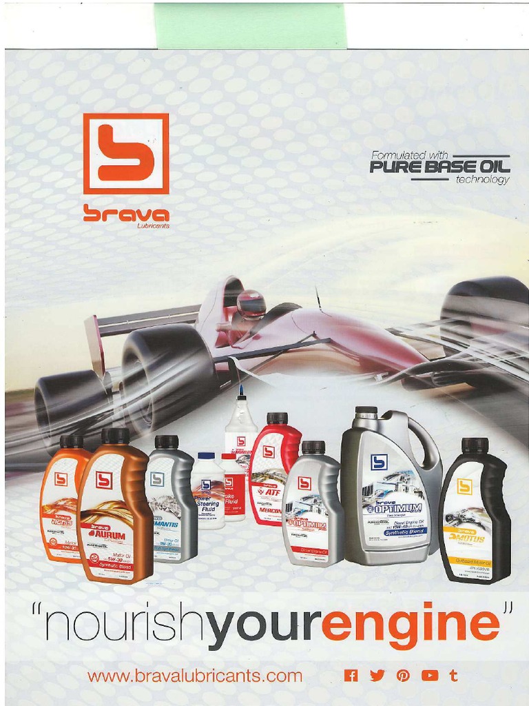 Catalog Brava | PDF | Motor Oil | Lubricant
