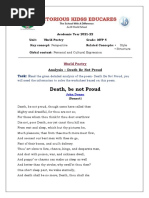 James Weldon Johnson's Courageous Sonnet | PDF | Poetry | Creative ...