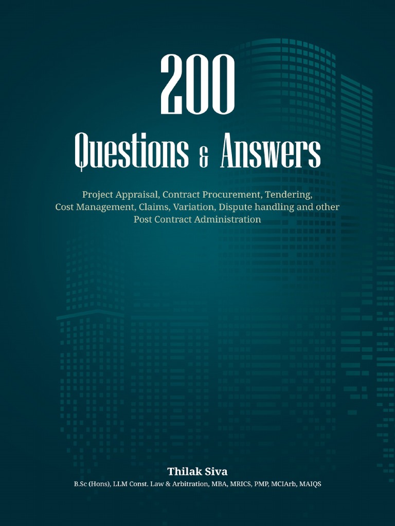 Construction Contract Management Guide | PDF | Offer And Acceptance ...