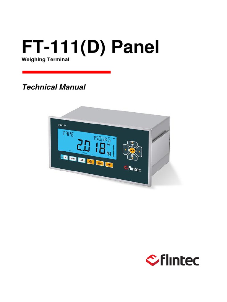 FT 111 Panel Manual en | PDF
