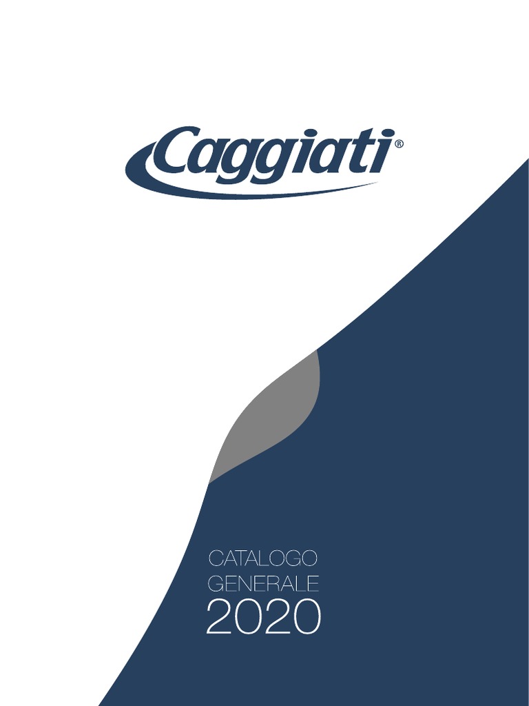 Caggiati Catalogo 2020 | PDF