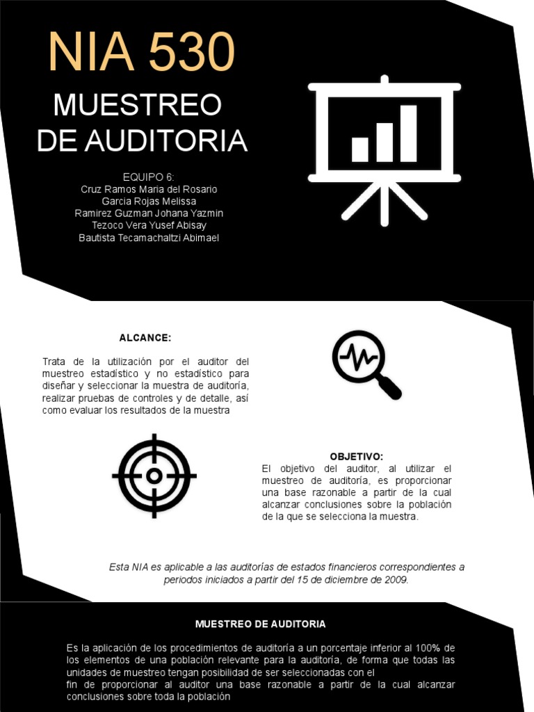 Nia 530 | PDF | Muestreo (Estadísticas) | Estadísticas