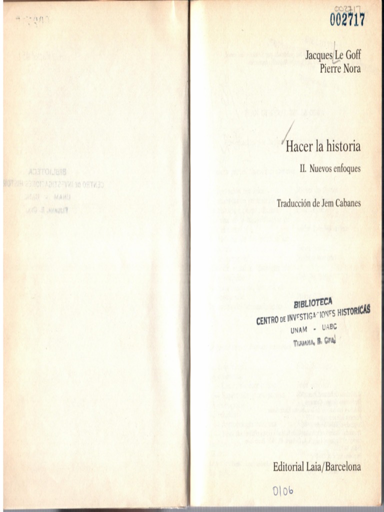 Le Goff - Historia II | PDF