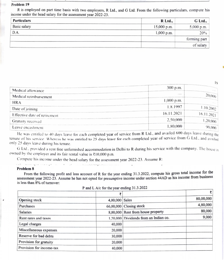 IT Assignment | PDF | Expense | Taxes