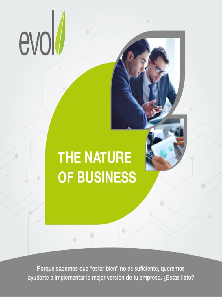 Brochure Evol | PDF | Computación en la nube | Planificación de recursos empresariales