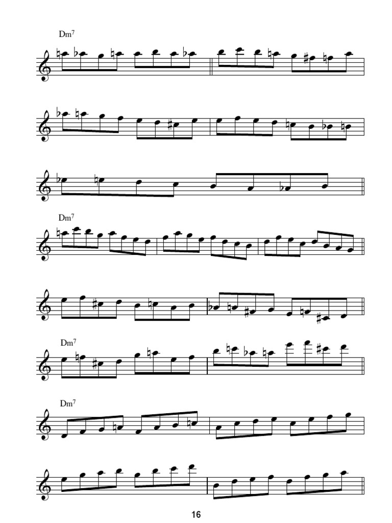 Bob Berg Iconic Jazz Style - Olegario Diaz (Dragged) | PDF