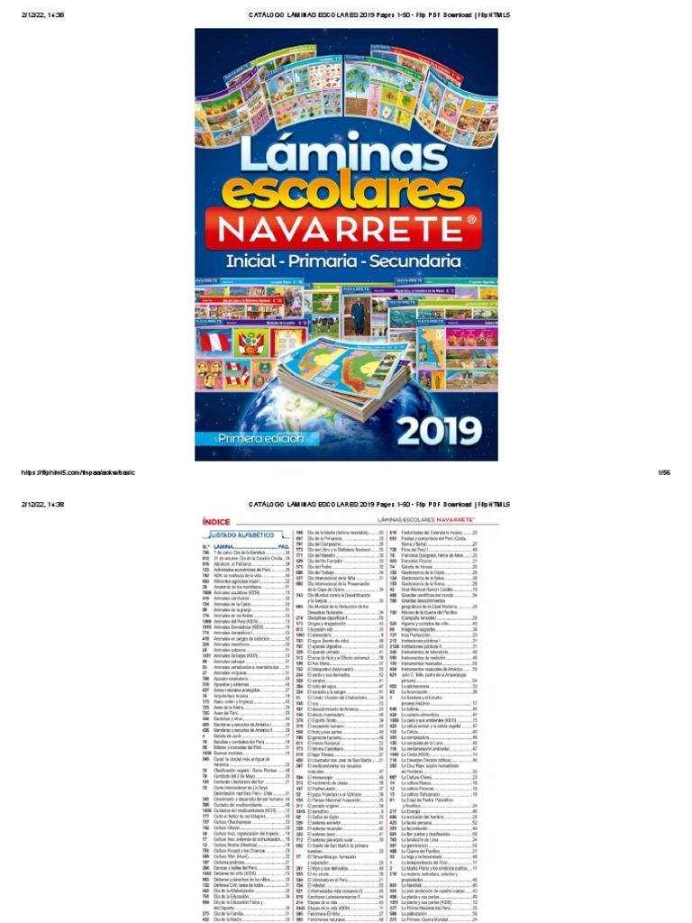 Catálogo Láminas Escolares 2019 Pages 1-50 - Flip PDF Download ...