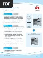 HUAWEI DCDU Datasheet | PDF | Technology & Engineering