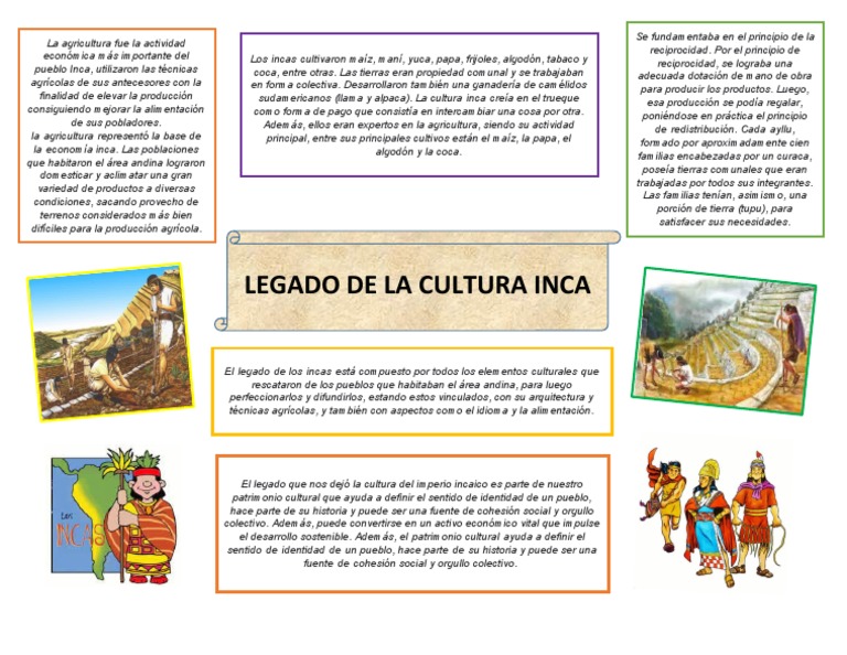 Collage Incaico | PDF | Imperio Inca | Agricultura