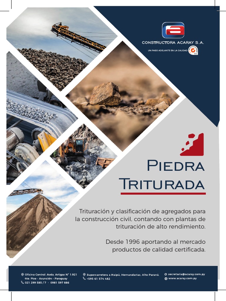 Piedra Triturada | PDF